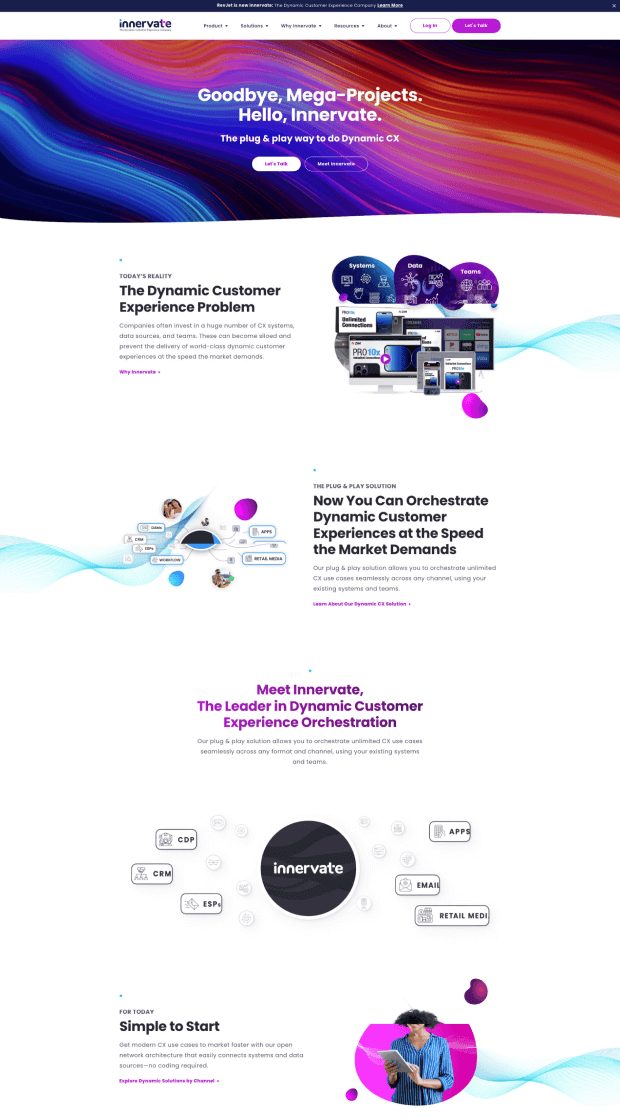 Portfolio Example: Innervate | SmartBug Media®